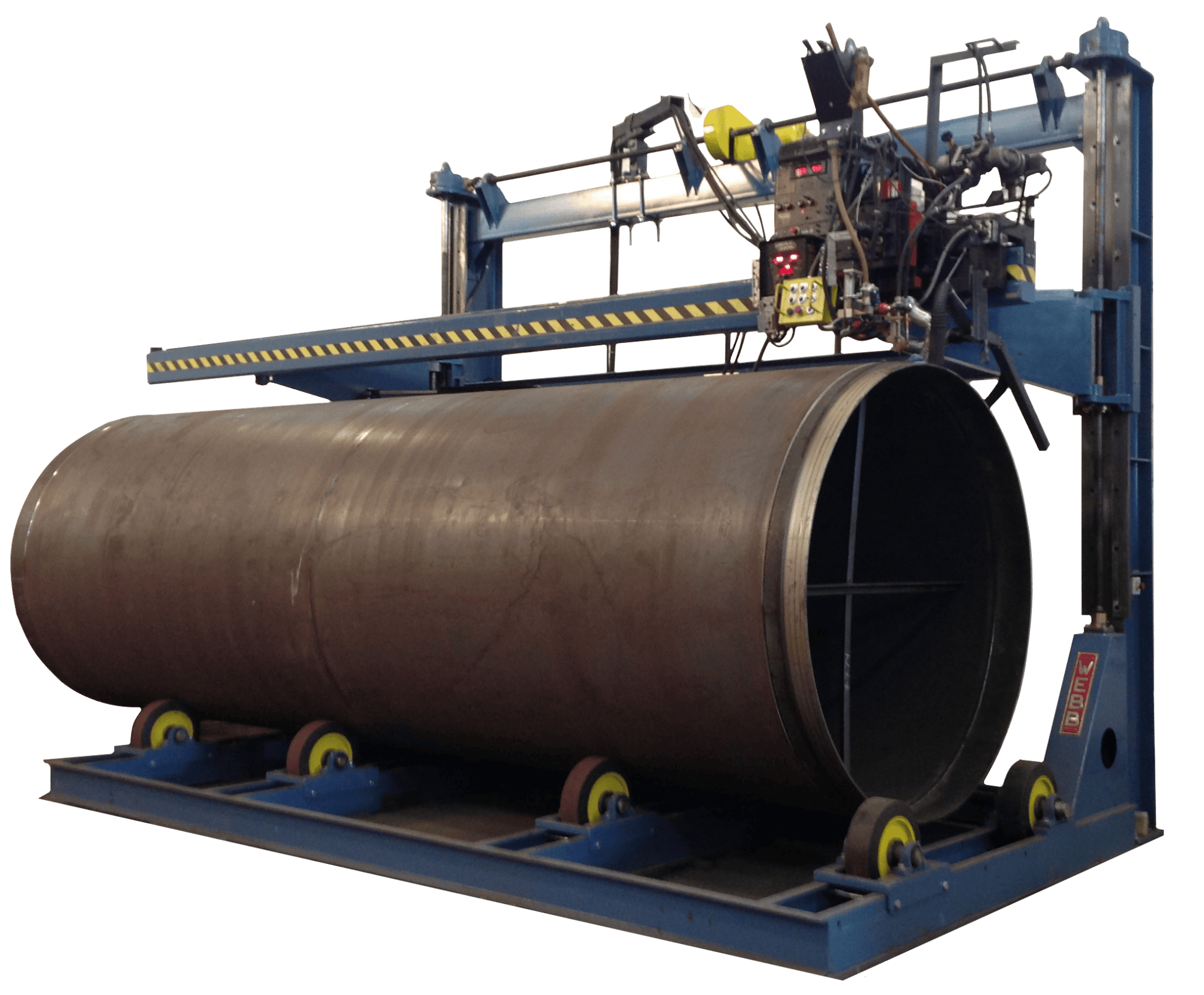 Track Supports for Automatic Welding - The Webb Corporation